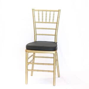 Gold Resin Chiavari Chair - Stuart Event Rentals