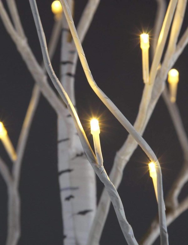 Birch Tree with LED lights - Stuart Event Rentals